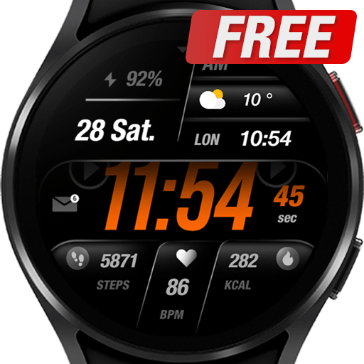 Here's your Gift! - RECREATIVE ® Wear Os Watch Faces - Minimal & Seasonal